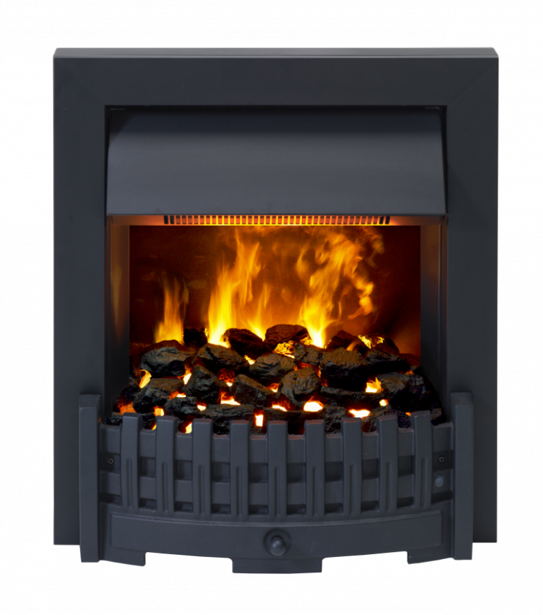 Dimplex - Danville Black Optimyst Electric Fire - Romerils