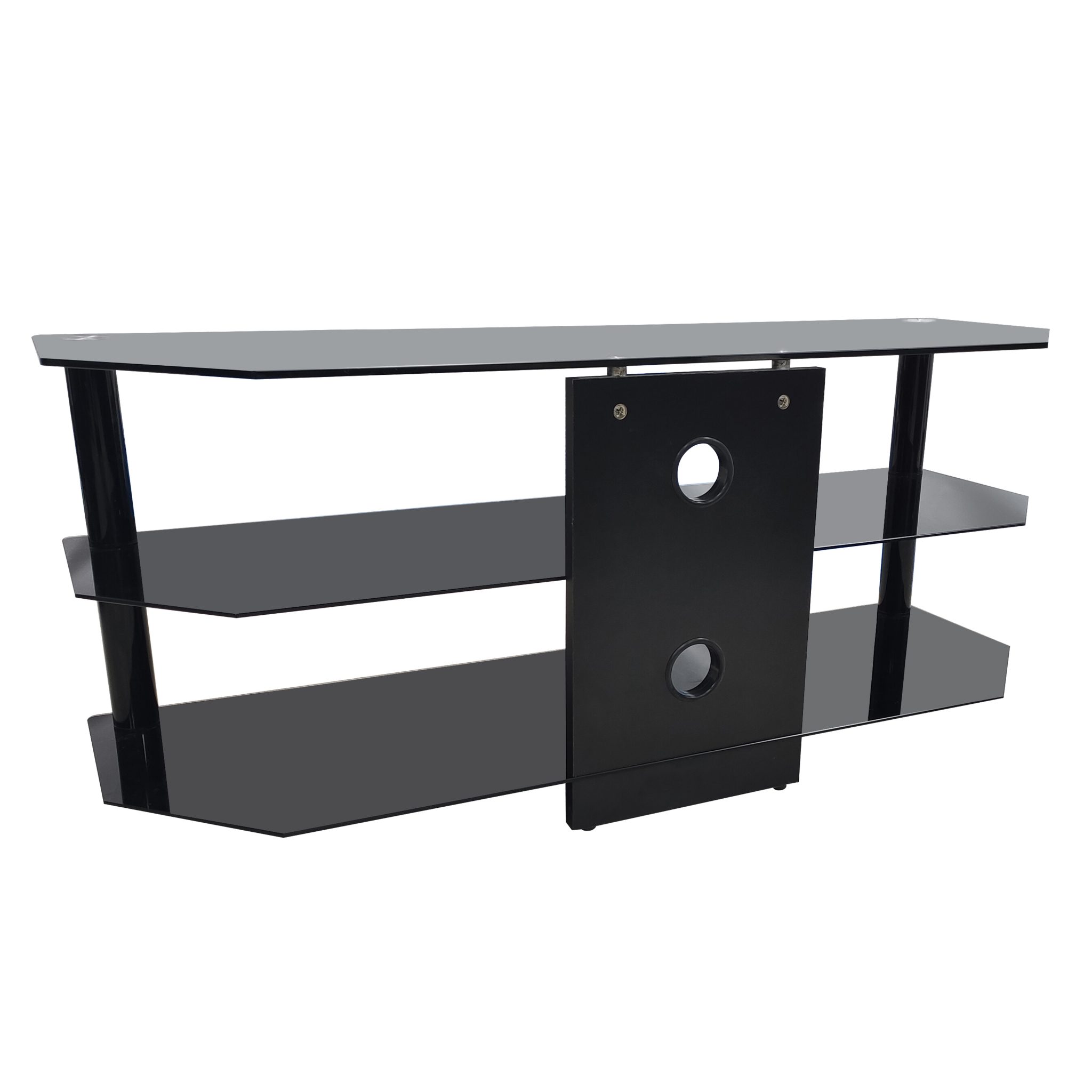 Essentials 1200 TV Stand Black - Romerils Jersey