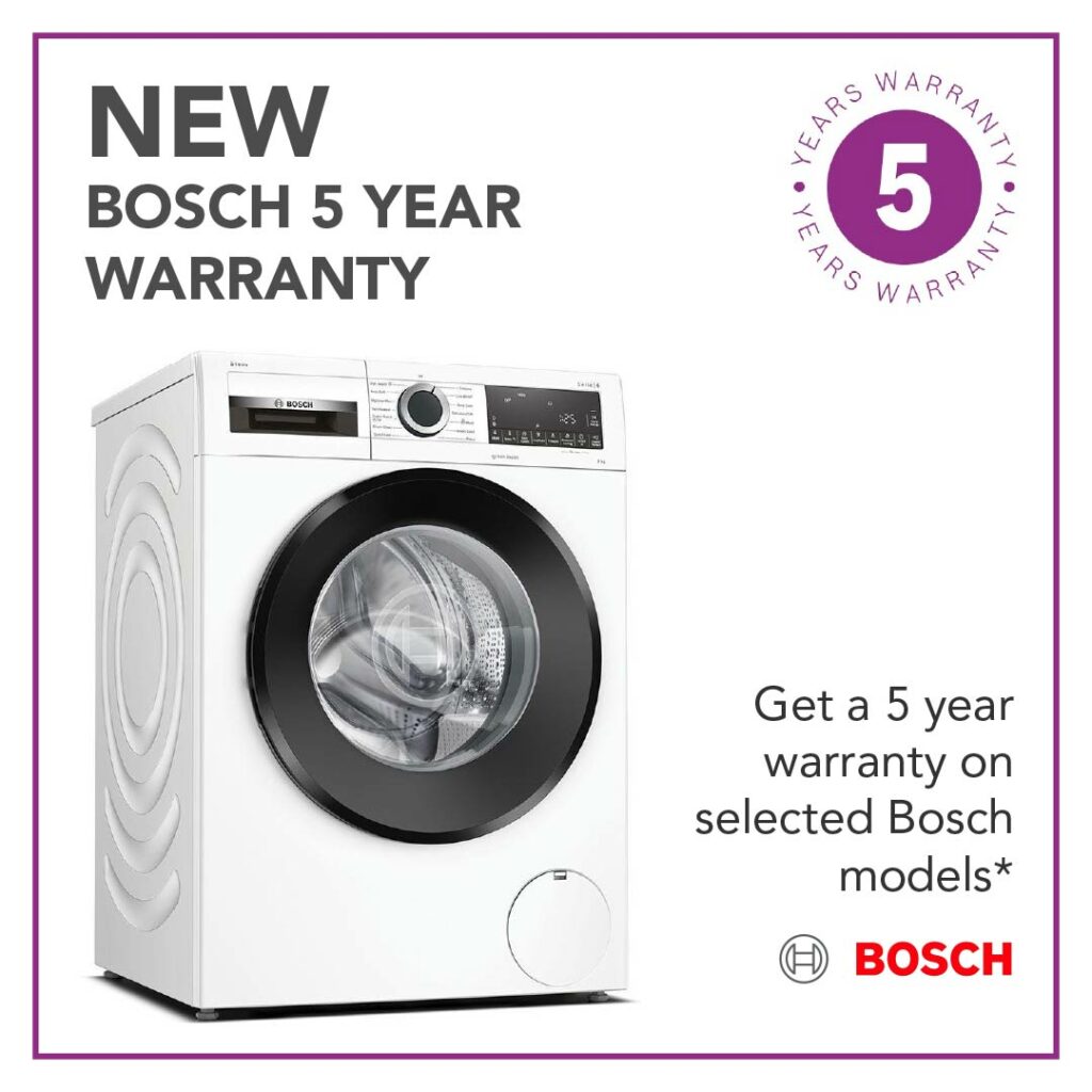 Bosch 5 Year Warranty - Romerils Jersey