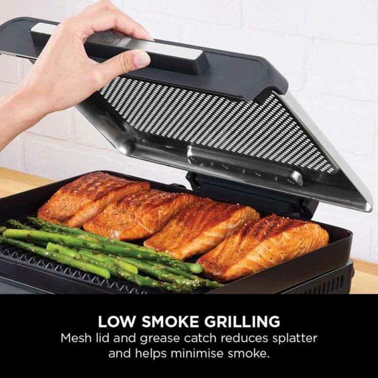 Ninja GR101UK Ninja Sizzle Grill & Flat Plate - Black - Romerils Jersey