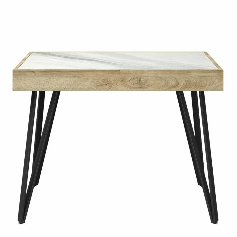 Viking White Ceramic Console Table - Romerils Jersey