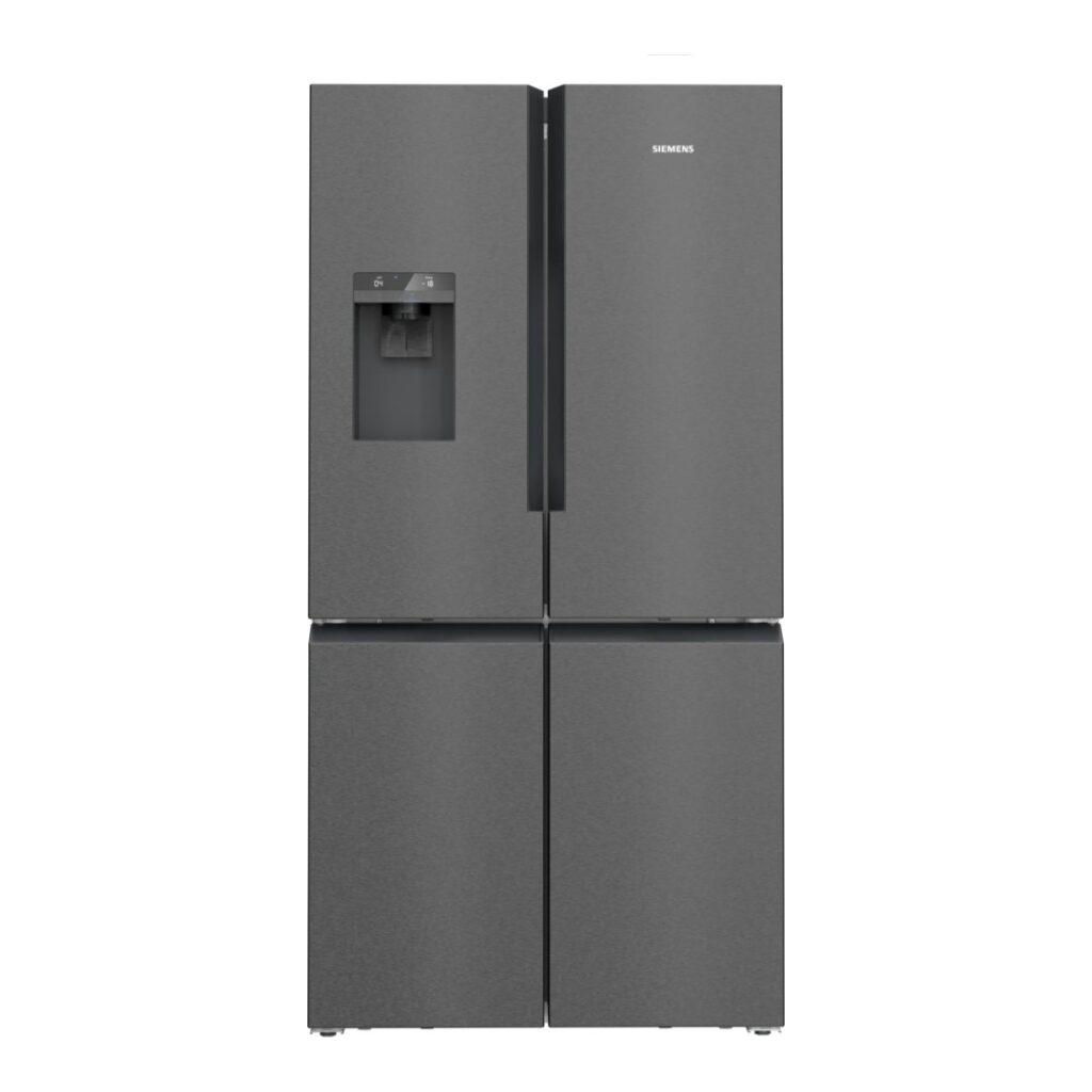 Siemens KF96DPXEA iQ700 French Door Fridge Freezer - Black Steel ...