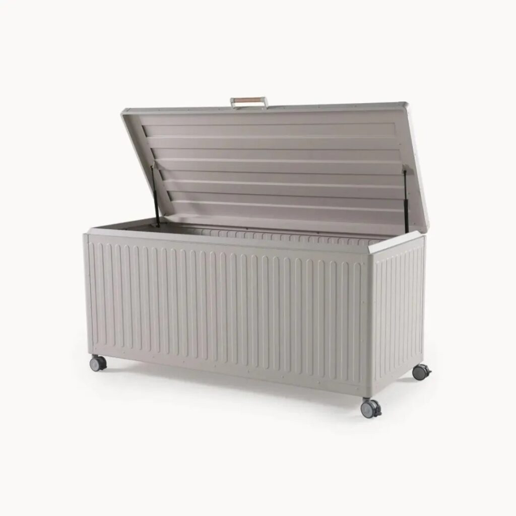 Nova Proteus Large Metal Storage Box - Pebble - Romerils Jersey