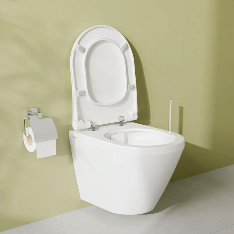 VitrA Integra Wall Hung Short Projection Soft Close Complete Toilet ...