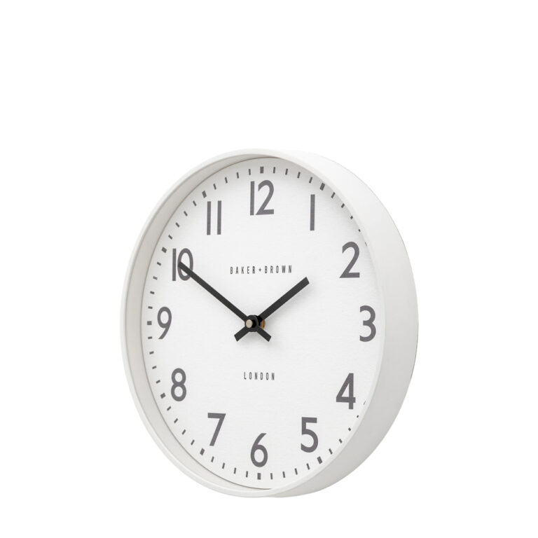 Norton Wall Clock Putty 30cm - Romerils Jersey